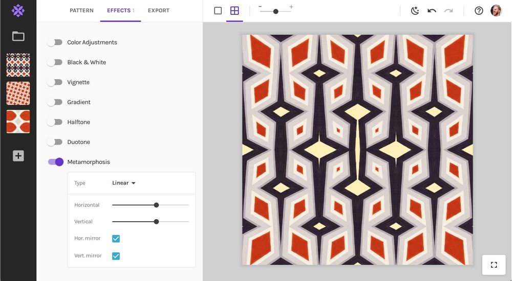 Repper Blog — Tutorial: Make your morphing patterns repeatable