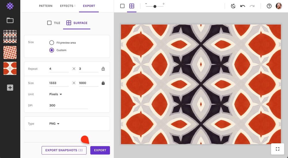 Repper Blog — Tutorial: Make your morphing patterns repeatable